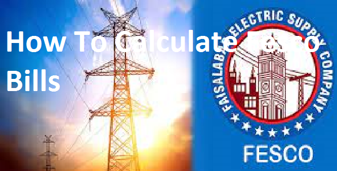 How To Calculate Fesco Bills